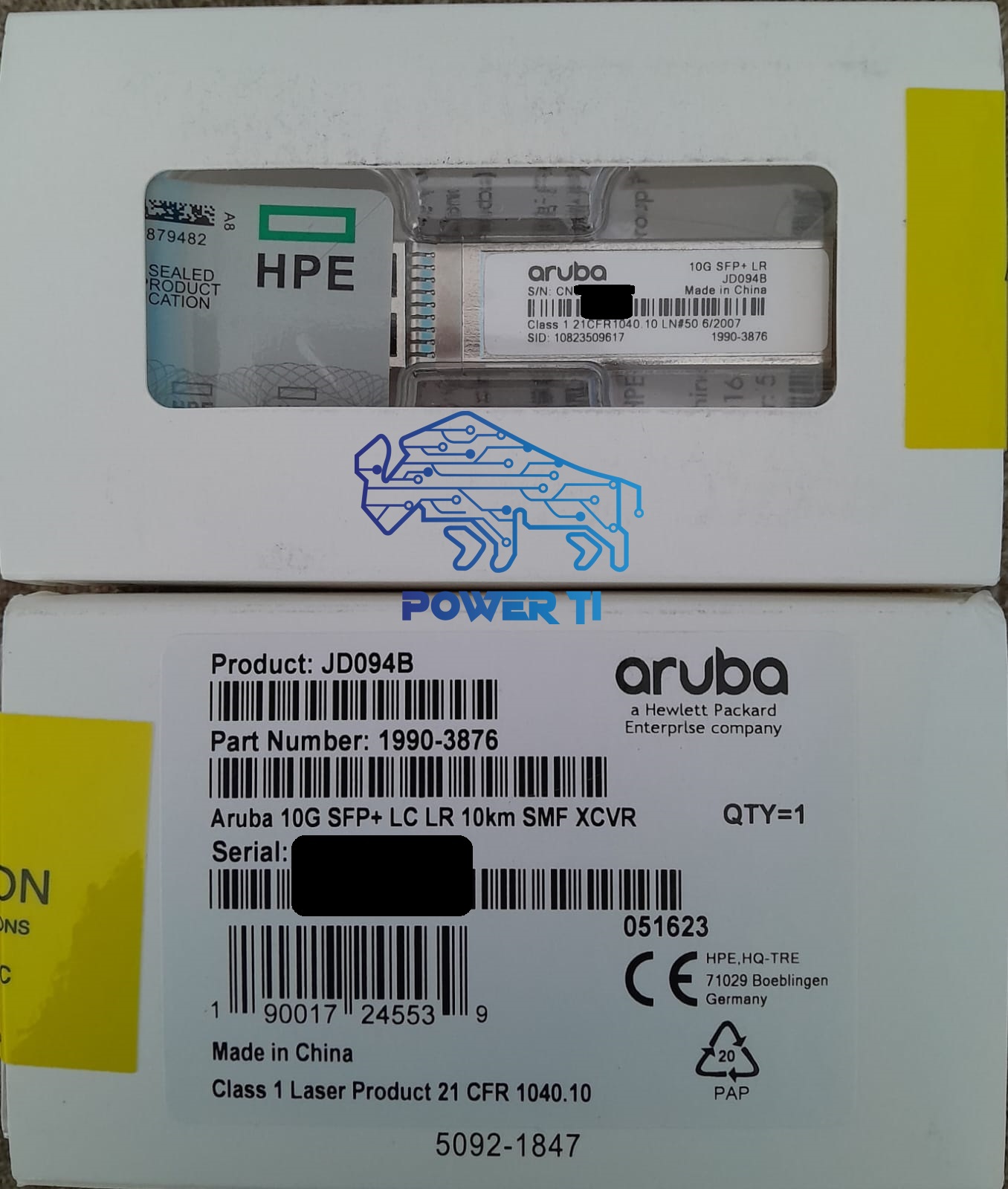Transceiver HPE JD094B X130 10G SFP+ LC LR 1310nm 10km
